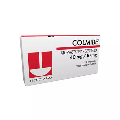 COLMIBE 40/10 X 30 COMP (ATORVASTATINA/EZETIMIBA) | Farmazon-Farmacia ...